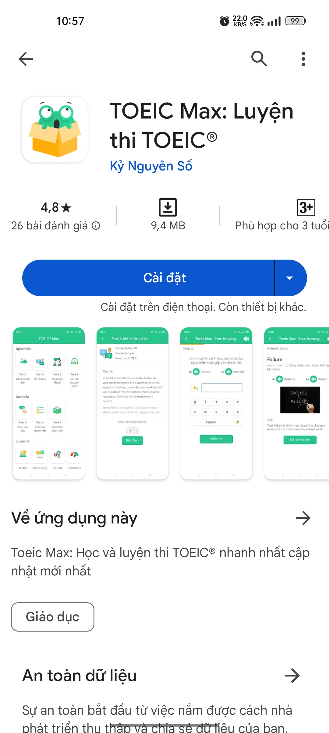Toeic Max - Toeic Max - 公式TOEICテスト対策アプリがGoogle Playでリリース
